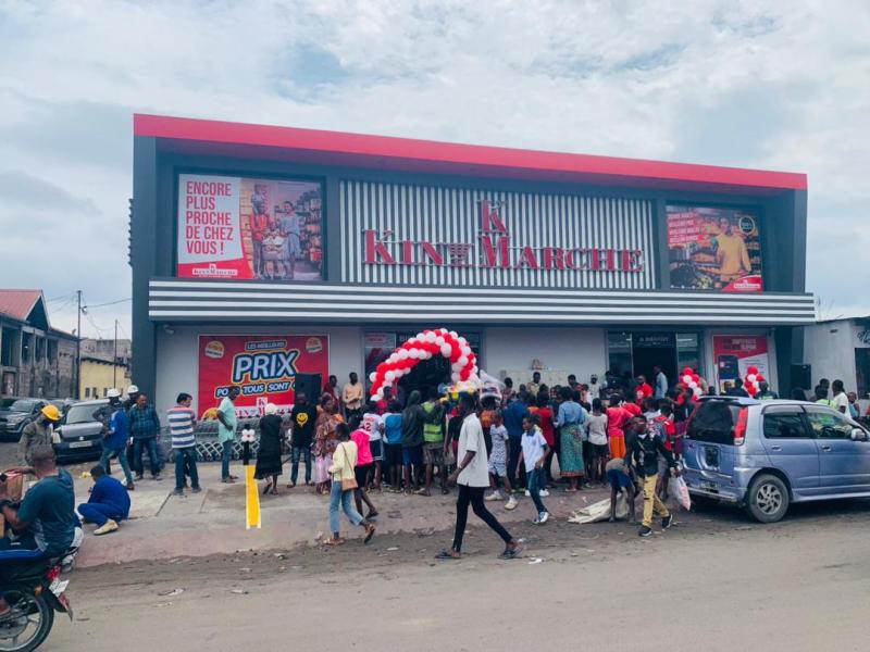 Kinshasa : un nouveau point de vente de Kin Marché ouvert à Bumbu | Actualite.cd